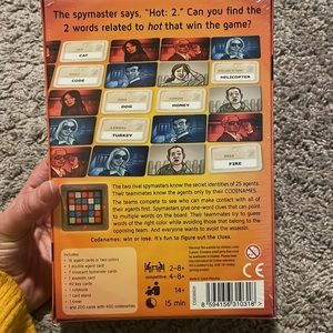 Toys | New In Box Codenames Spymaster Card Game Ages 14 For 28 Players ...